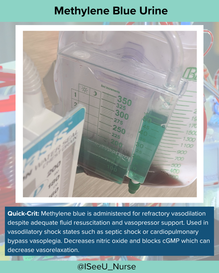 Methylene Blue in the ICU: What You Need to Know at the Bedside - ISeeU ...